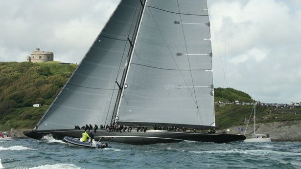 J Class Falmouth regatta Day 3: Velsheda wins close race